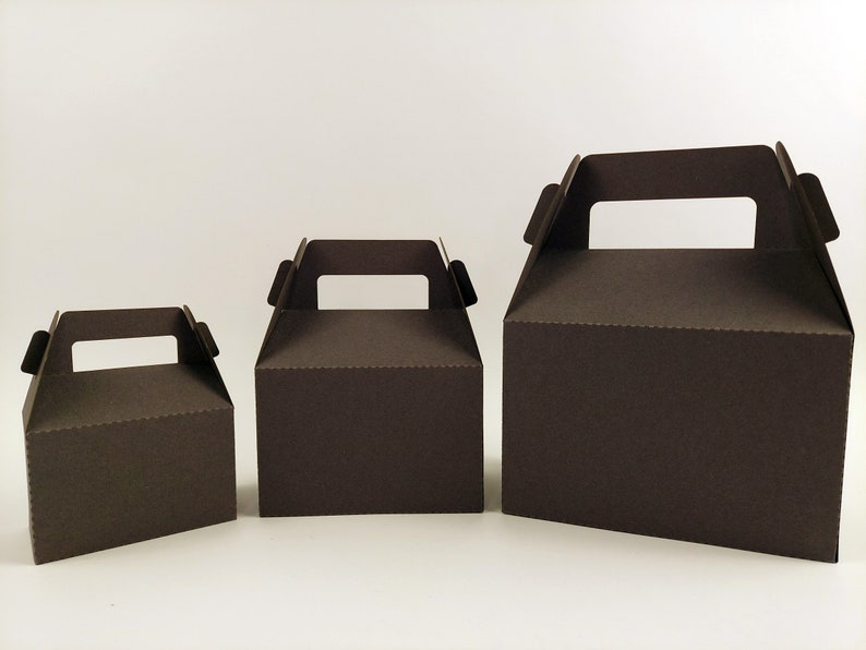 Gable Box Template Bundle Gift Box SVG Party Favor Box SVG - Etsy