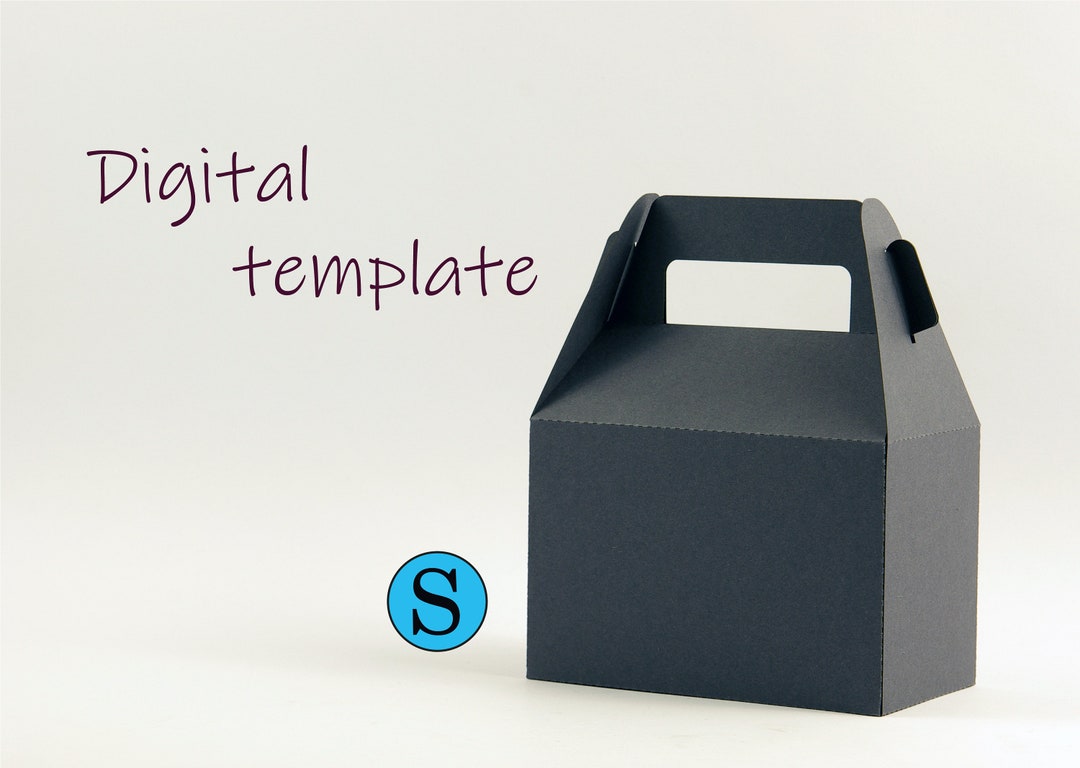 Small Gable Box Template, Gift Box SVG, Party Favor Box SVG, Wedding ...