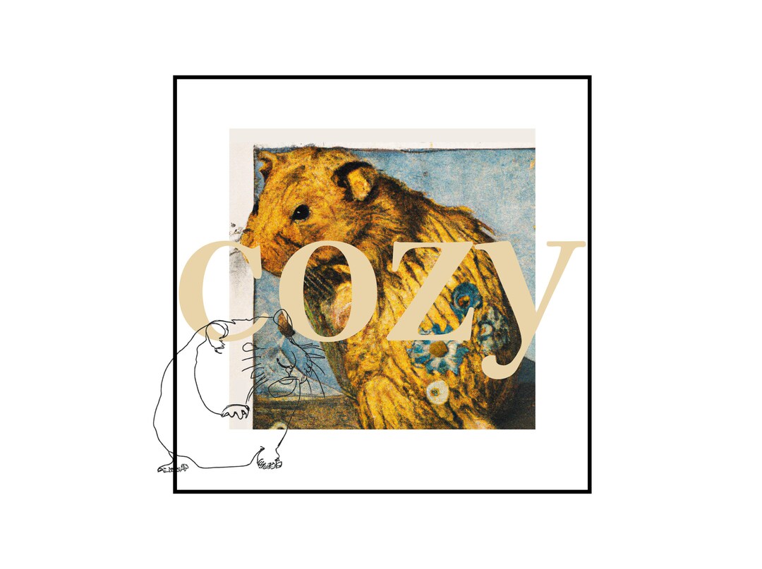 Gezellig Cozy Poster - Etsy