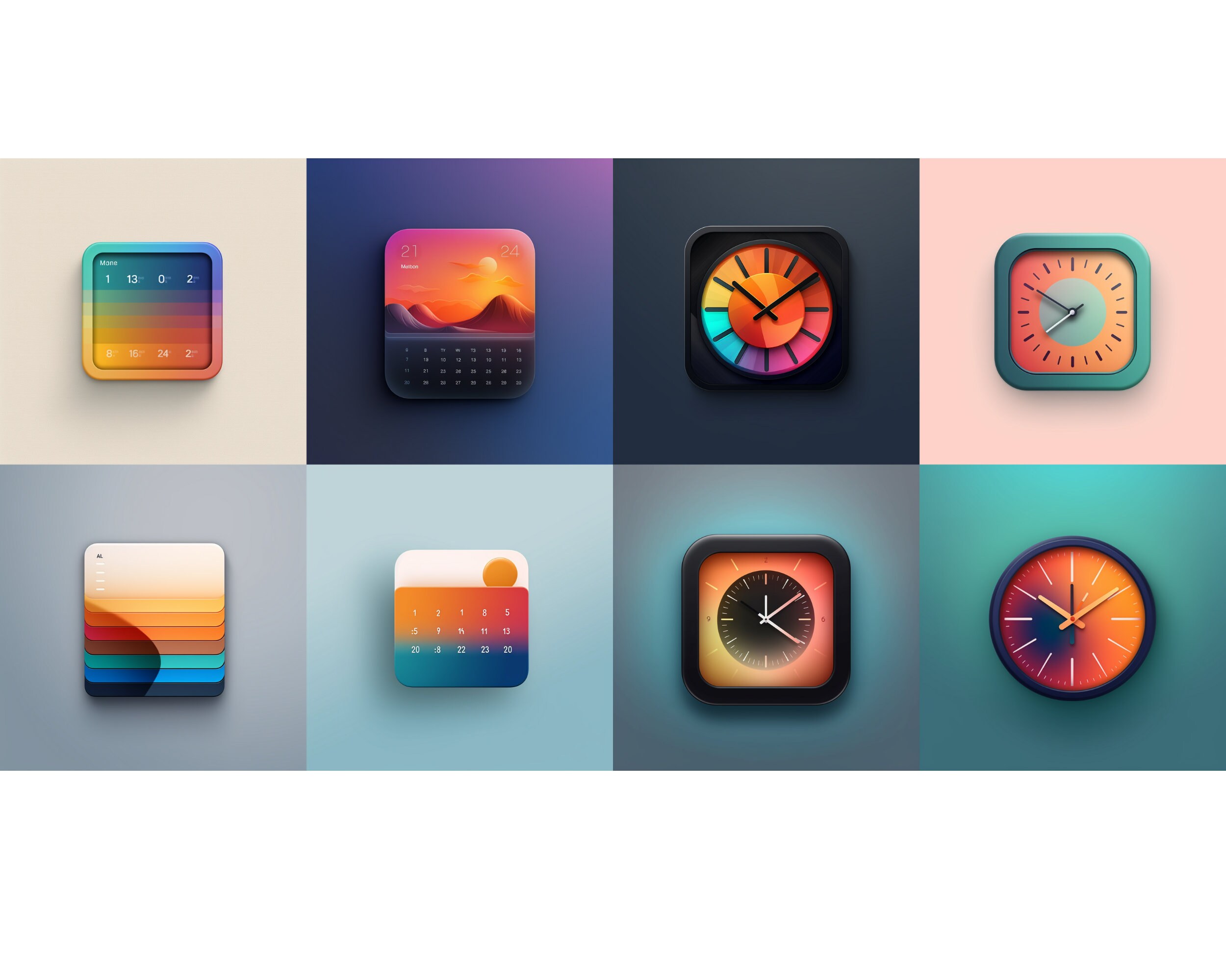 16 Icon Design Styles Bundle Midjourney Prompts Instant - Etsy