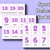 Spanish Numbers 1-10 Flashcards Rose Flashcards Count to Ten in Spanish ...