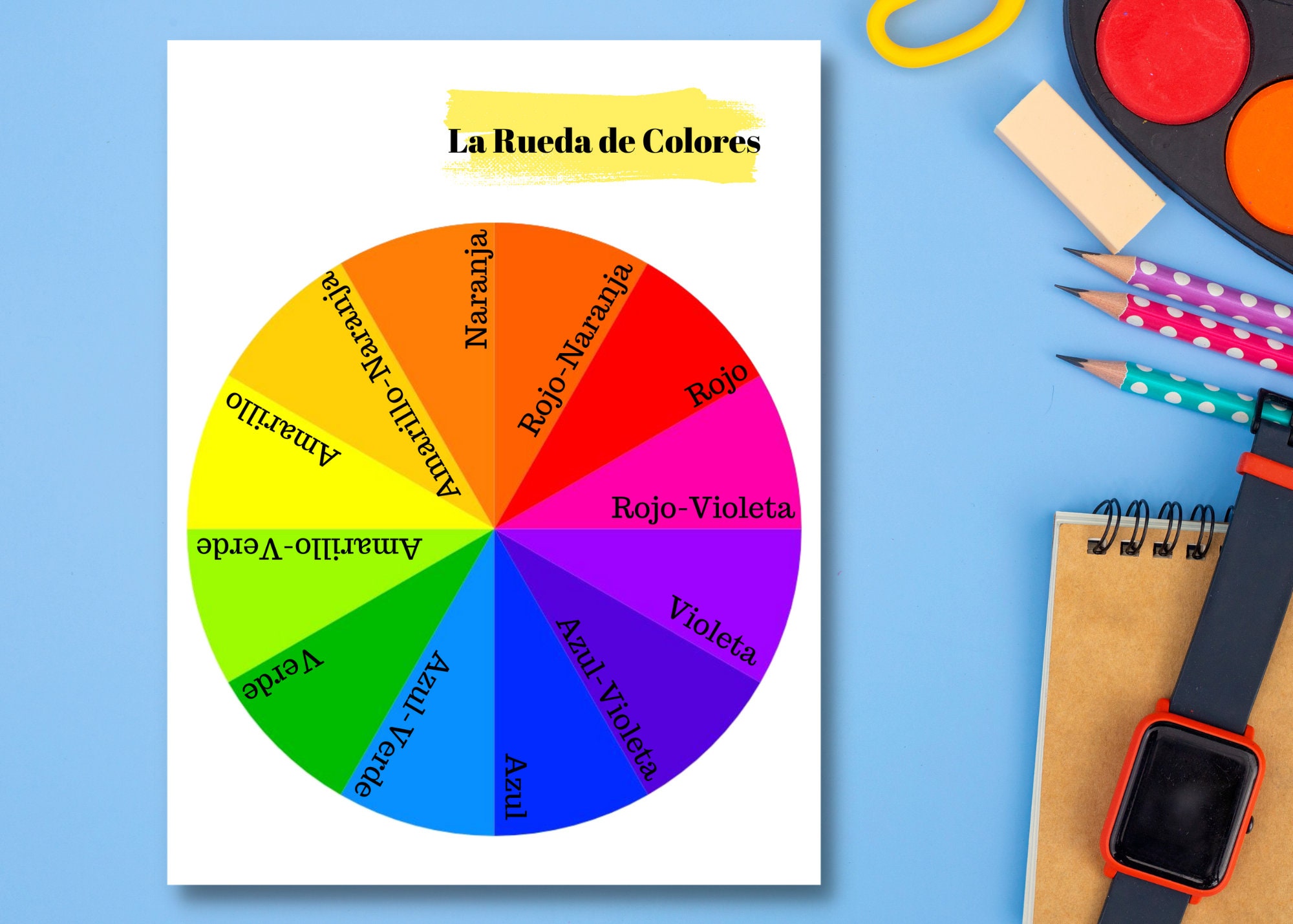 La Rueda De Colores - Etsy