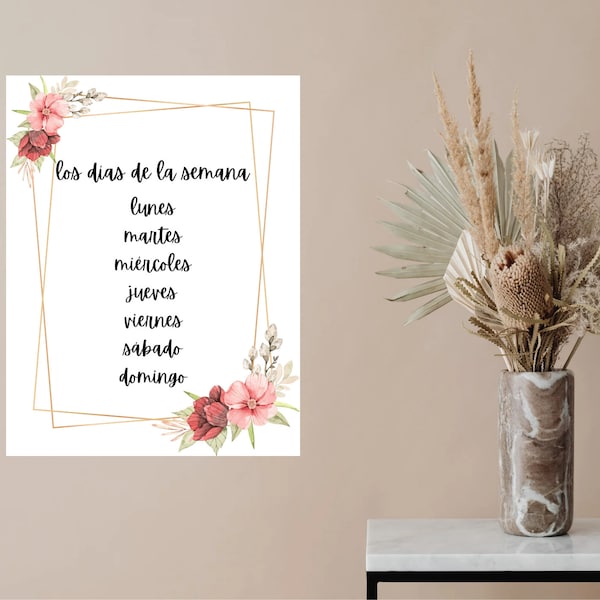 Los Meses Del Año Printable Months Of The Year In Spanish Calendar