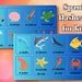 Sea Animals Spanish Flashcards Preschool Sea Creature Cards Learning ...