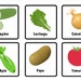 Las Verduras Flashcards Printables Vegetables in Spanish Spanish ...