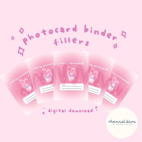 DIGITAL DOWNLOAD BTS Korean Album Proof Binder Fillers for - Etsy