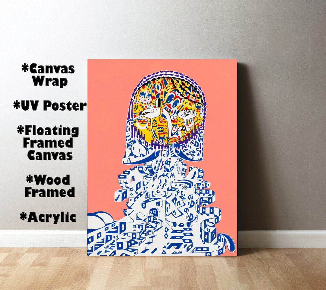 Nuns Noggin Canvas Wrap UV Printed Poster Floating Framed Canvas Framed ...