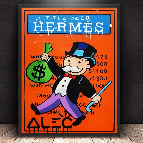Alec Monopoly Poster - Etsy