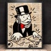 Alec Monopoly DJ MC Monopoly Canvas Wrap UV Printed - Etsy