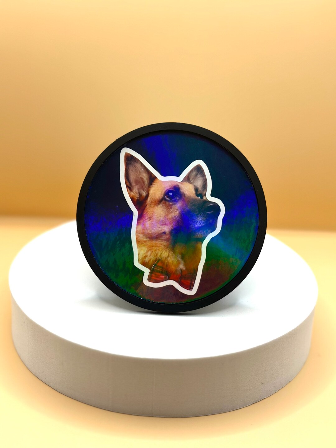 Custom Pet Coasters 2 Pack - Turn Pet Into Personalised Coasters. Cats ...