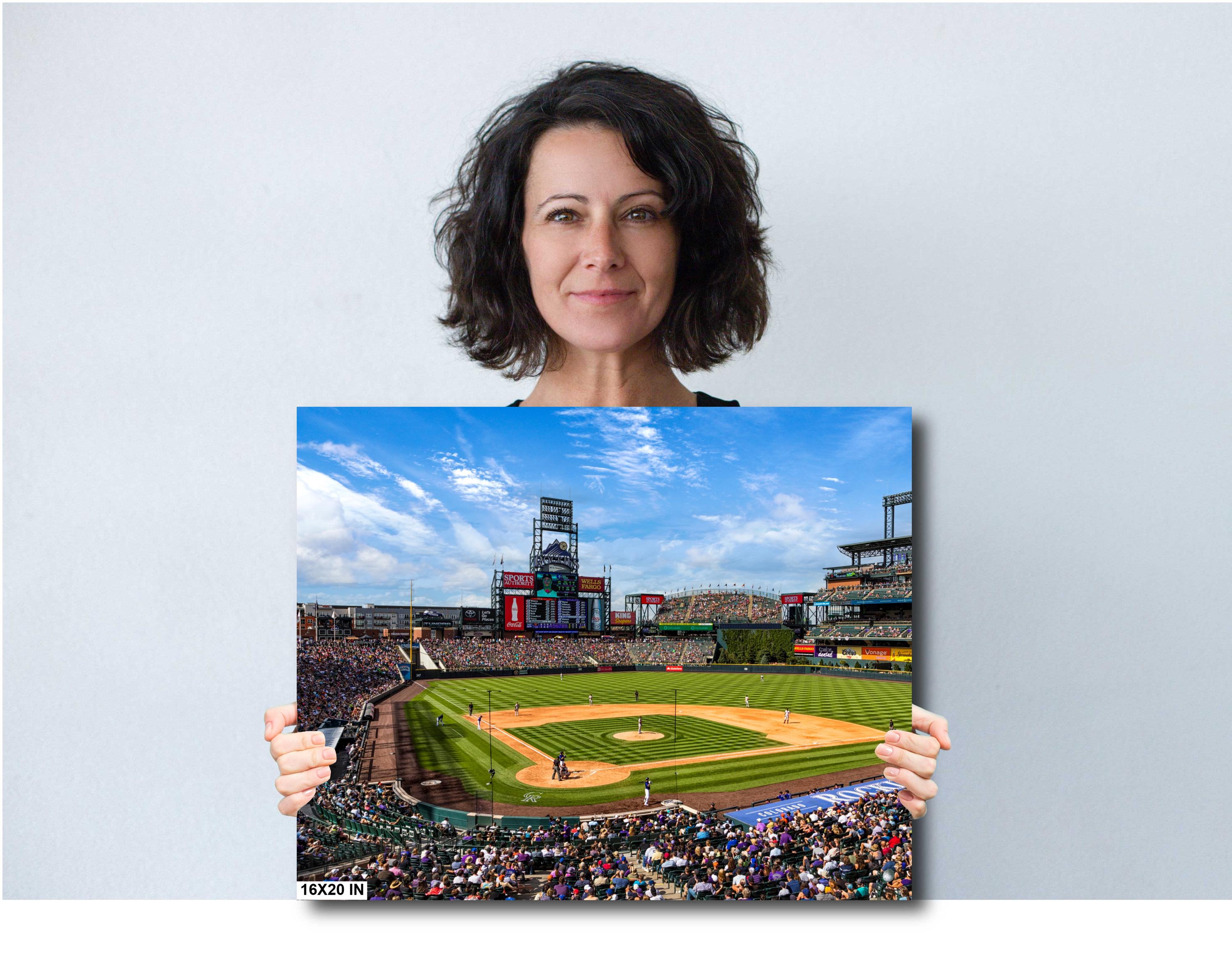 Coors Field Photo – Colorado Rockies Baseball Stadium (digital Download ...