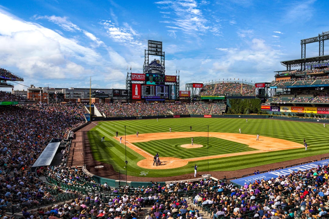 Coors Field Photo – Colorado Rockies Baseball Stadium (digital Download ...