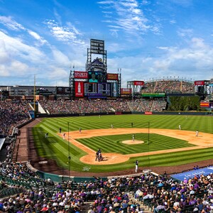 Coors Field Photo – Colorado Rockies Baseball Stadium (digital Download ...