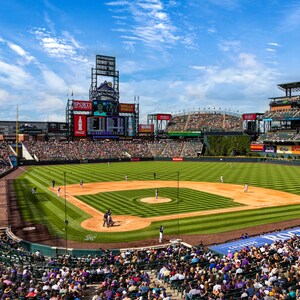 Coors Field Photo – Colorado Rockies Baseball Stadium (digital Download ...