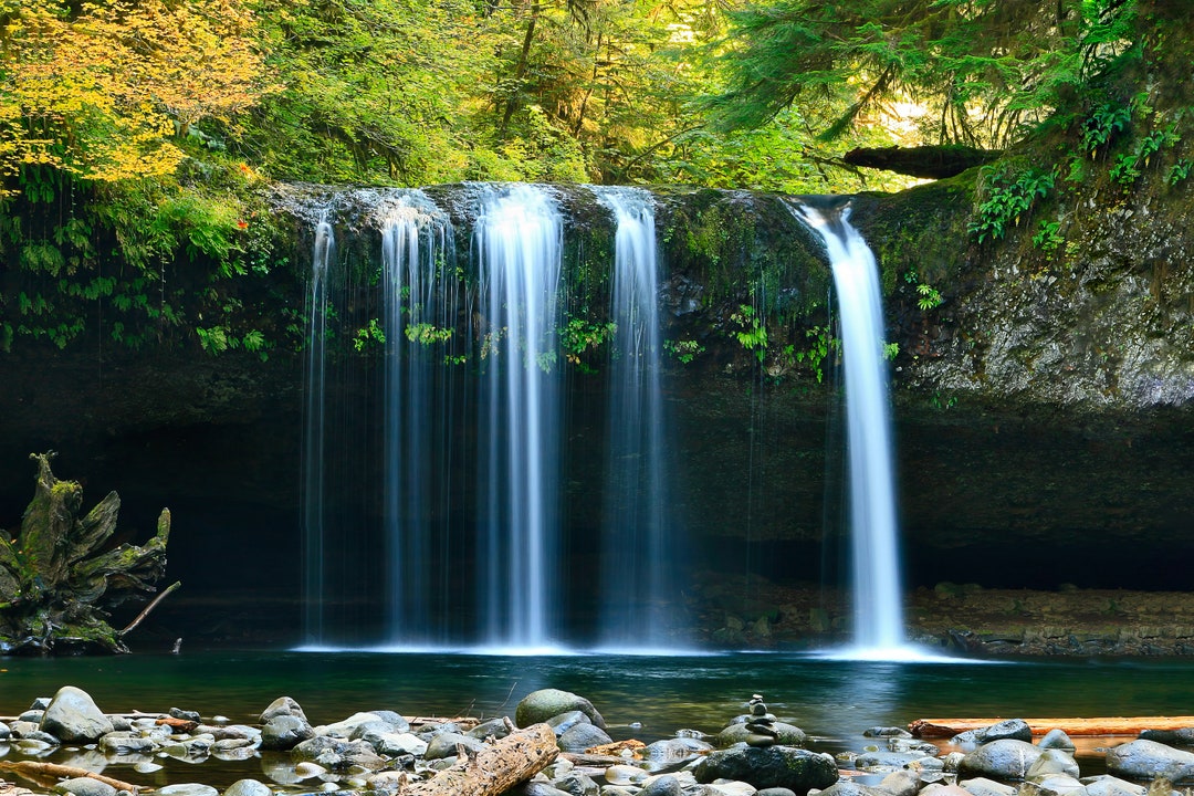 Butte Falls Waterfall Oregon, USA Digital Download Cascade Poster ...