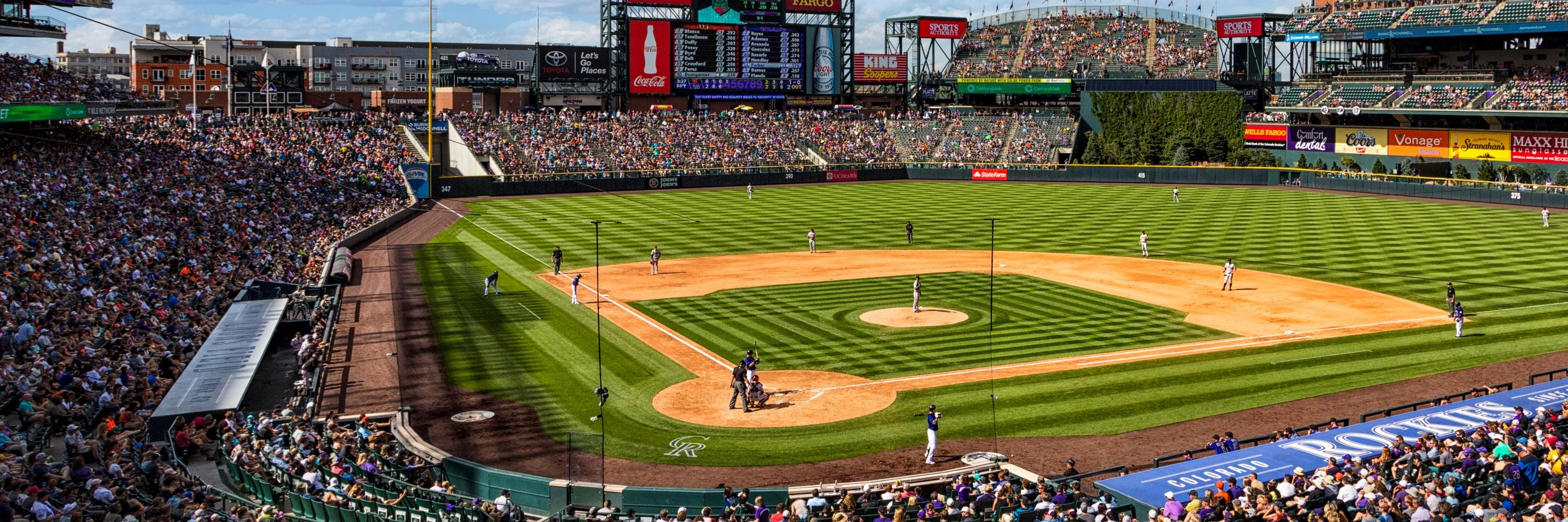 Coors Field Baseball Stadium Photo - Colorado Rockies MLB Game Digital ...