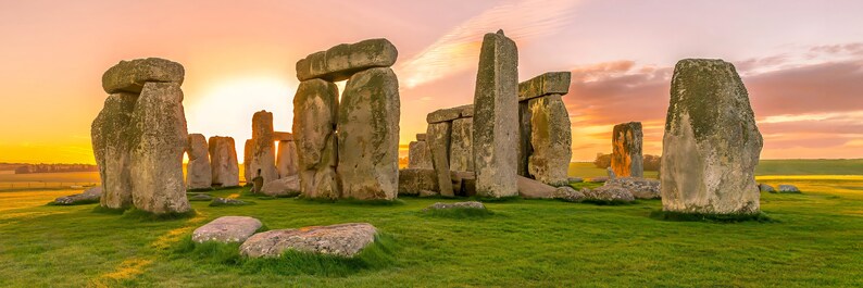Sunset Majesty: Digital Download of Stonehenge Photograph Stonehenge ...