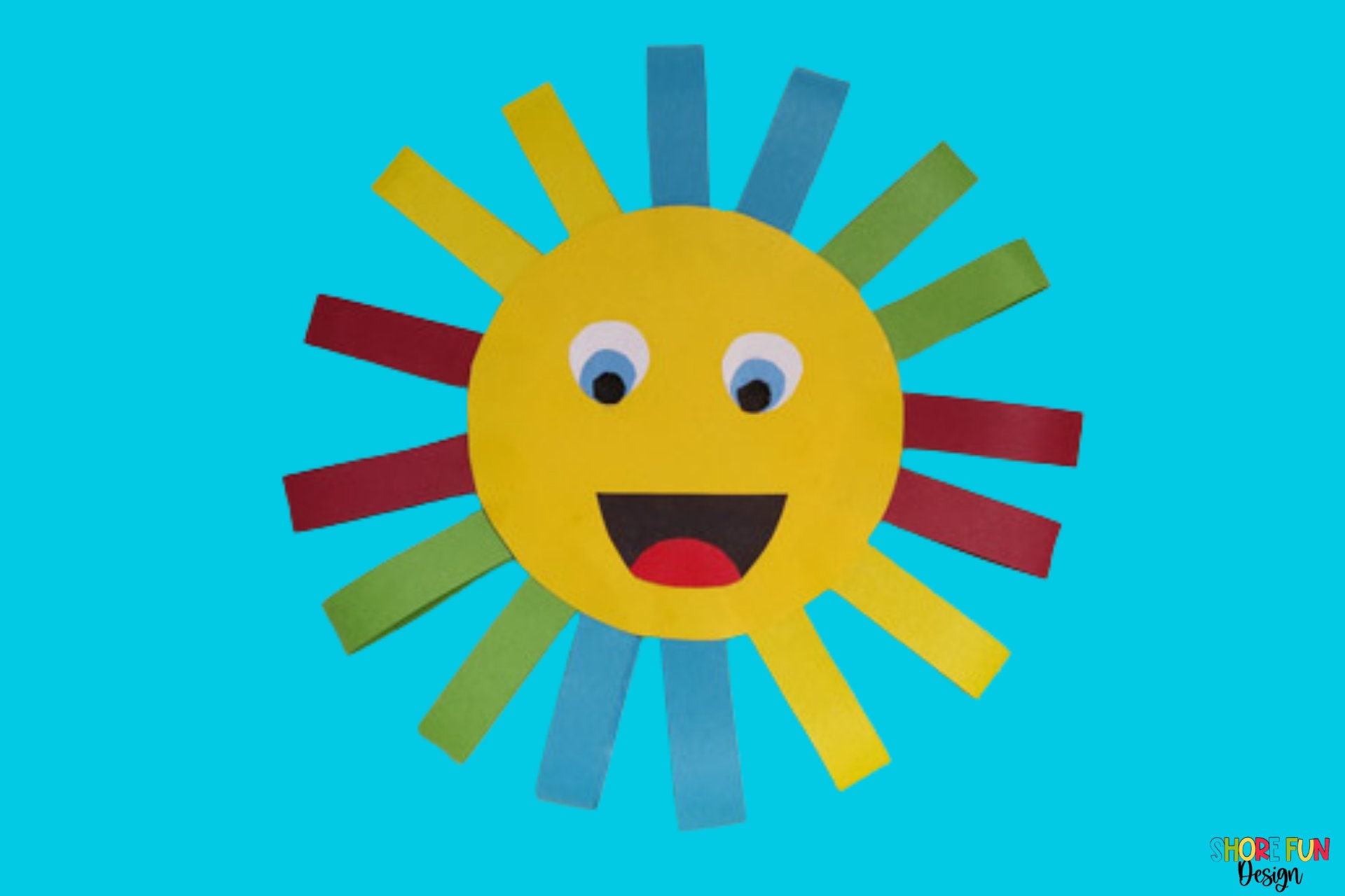 Plantilla de Papercraft de sol con instrucciones - Etsy México