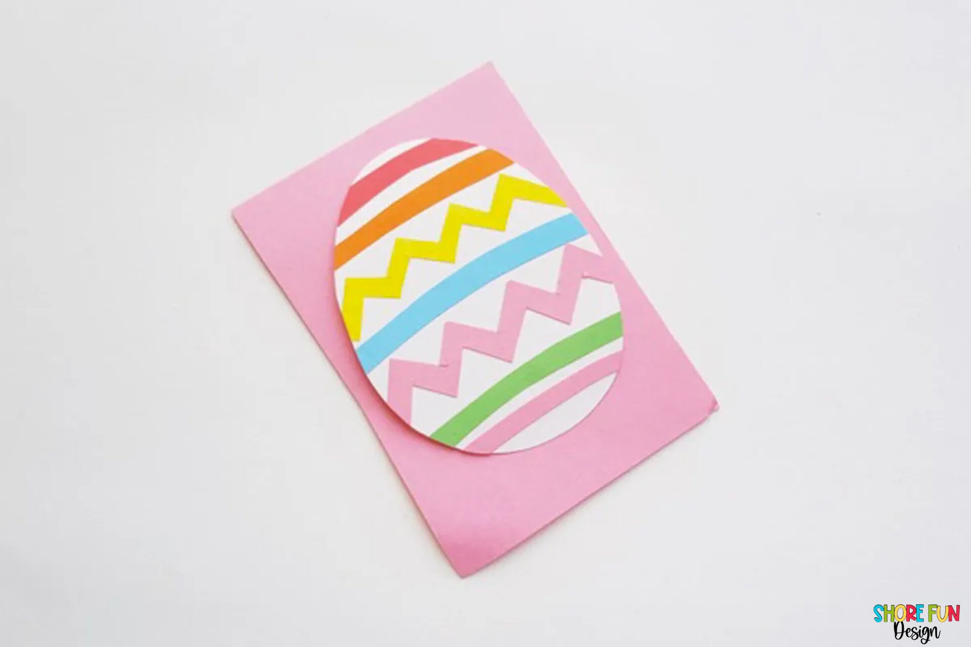 Easter Egg Papercraft Template With Directions - Etsy