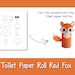 Fox Toilet Paper Roll Craft With Directions - Etsy