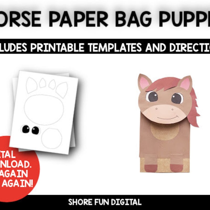 Puppet Pattern - Etsy