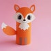 Fox Toilet Paper Roll Craft With Directions - Etsy