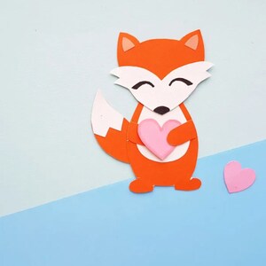 Red Fox Papercraft Template With Directions - Etsy