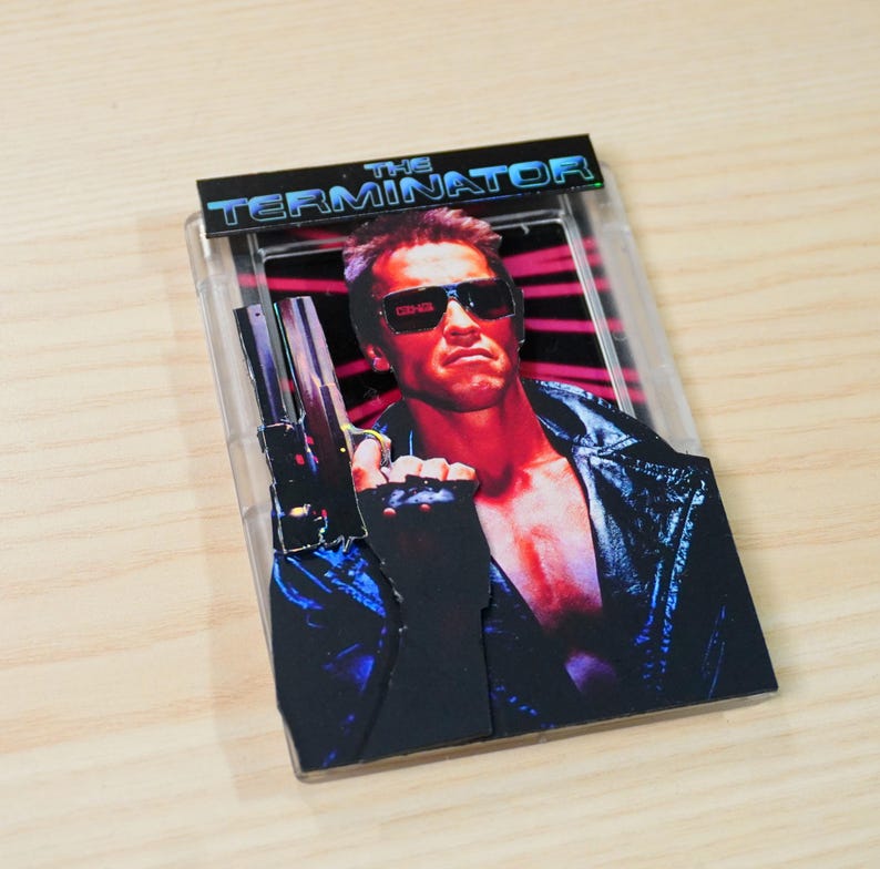 3D Terminator Fridge Magnet | Movie Poster Refrigerator Magnet | Cool ...