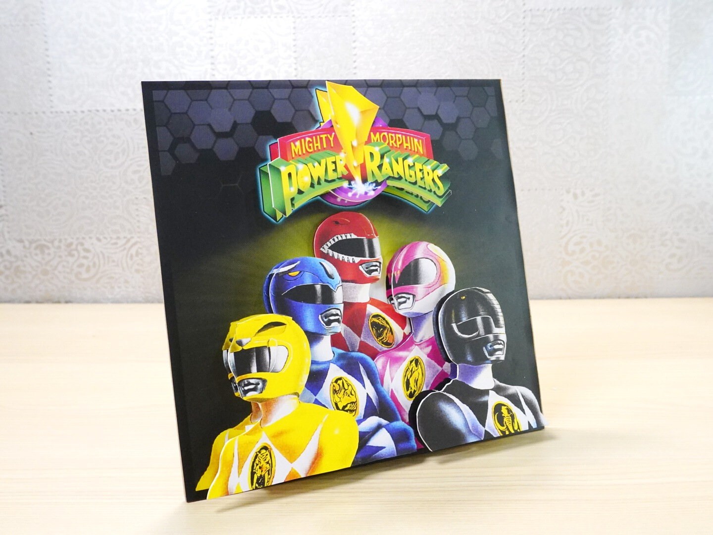 3D Retro Games Diorama Frame: Power Rangers SNES Cover Art 20x20cm ...
