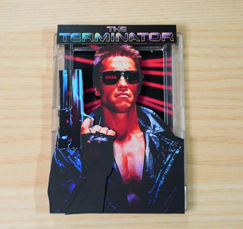 3D Terminator Fridge Magnet | Movie Poster Refrigerator Magnet | Cool ...