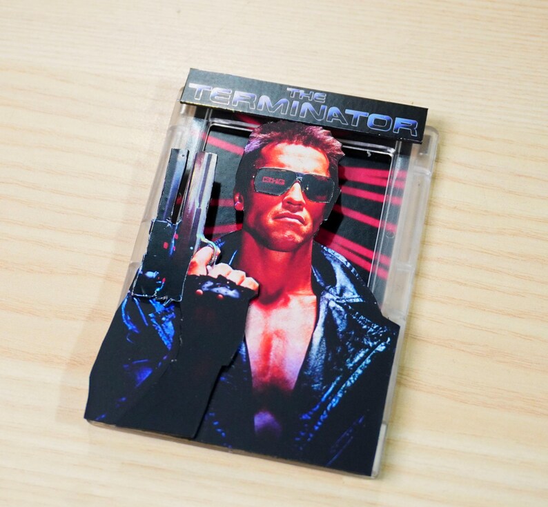 3D Terminator Fridge Magnet | Movie Poster Refrigerator Magnet | Cool ...