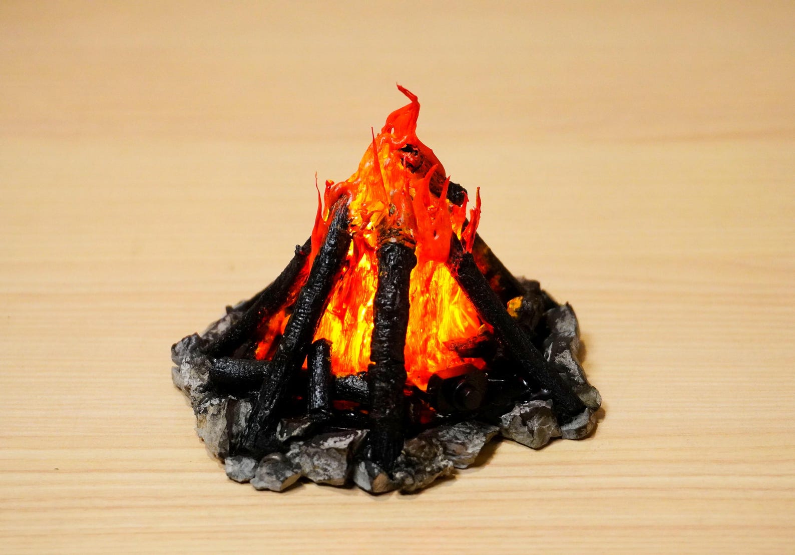 Handmade Bonfire - Campfire Miniature Fit on Scale 1/6 or 1/12 With ...