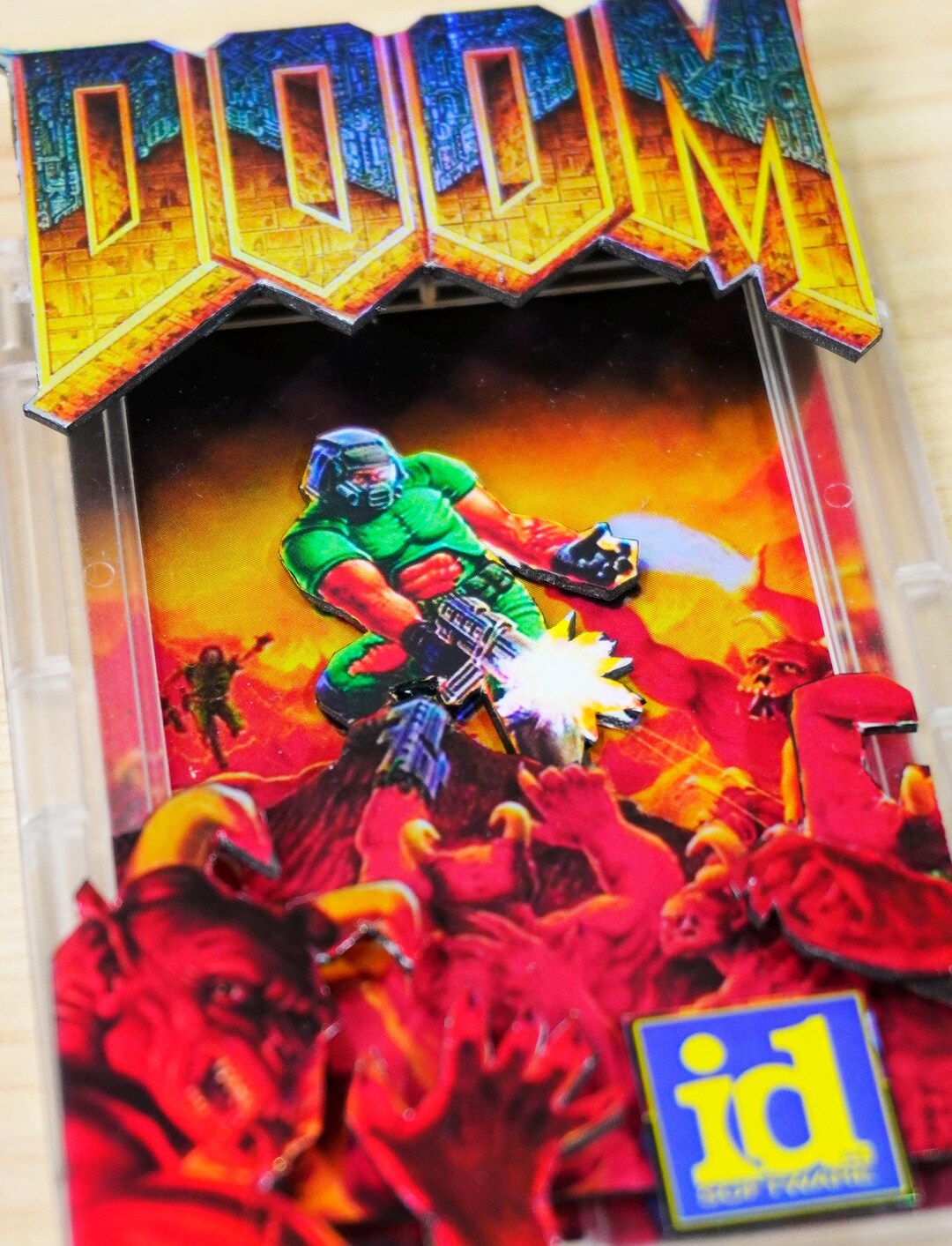 3D DOOM Fridge Magnet | Video Game Refrigerator Magnet | Cool Kitchen ...