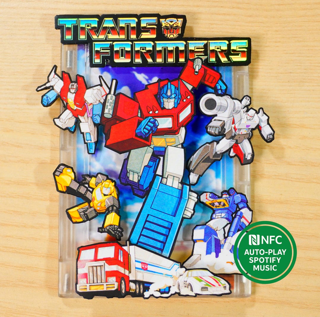Handcut 3D Transformers Classic | Movie Poster Refrigerator Magnet W ...
