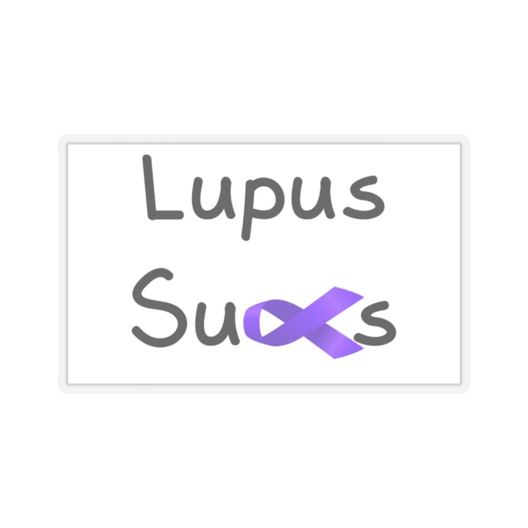 Lupus Awareness Kiss-cut Stickers - Support Their Fight, Perfect for ...