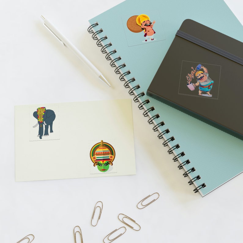 Malayalam Kerala India Cute Sticker Sheets - Etsy