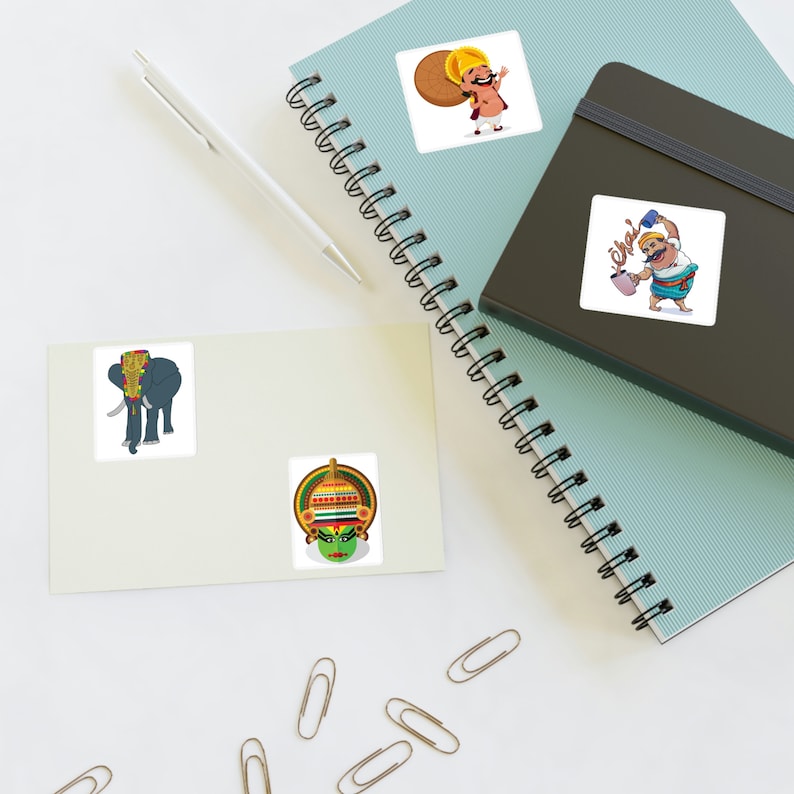 Malayalam Kerala India Cute Sticker Sheets - Etsy