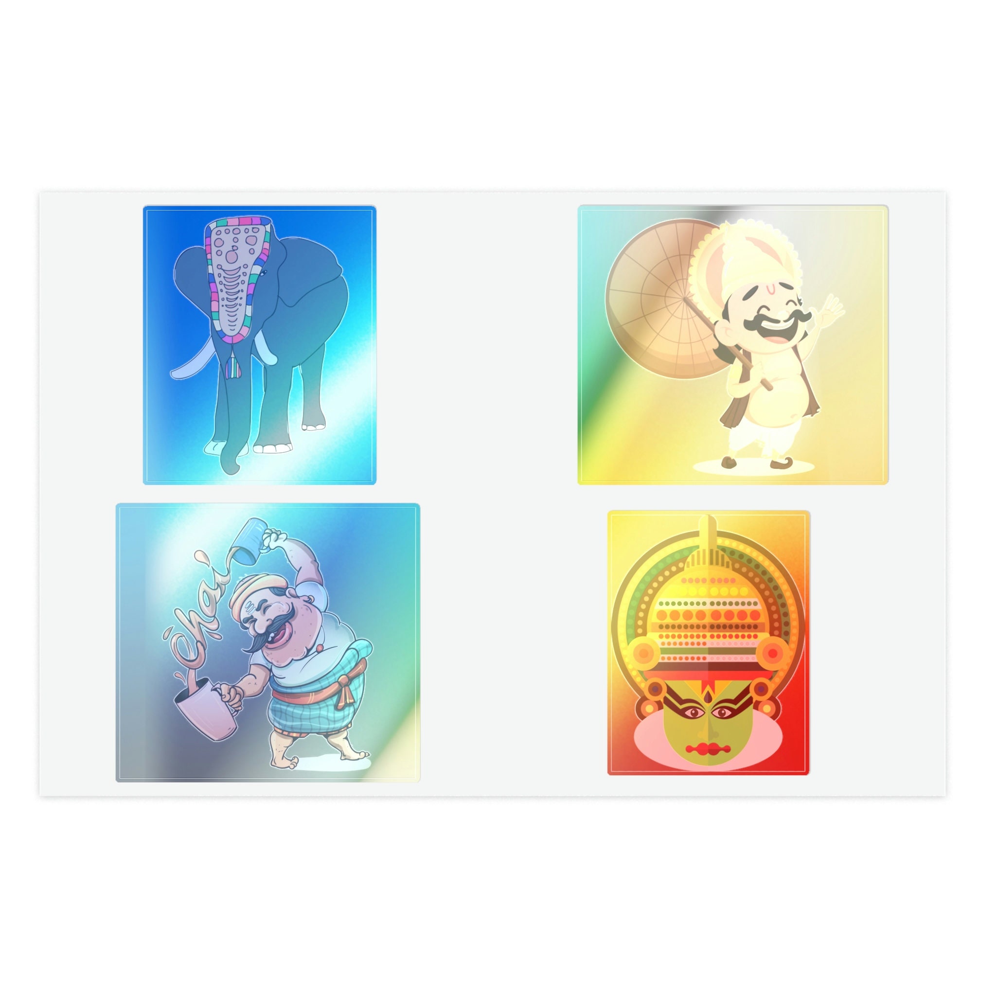 Malayalam Kerala India Cute Sticker Sheets - Etsy