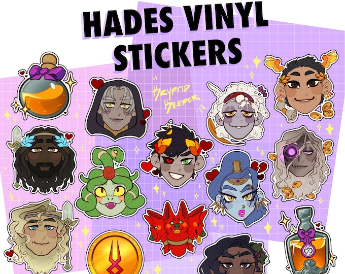 Hades Stickers - Etsy