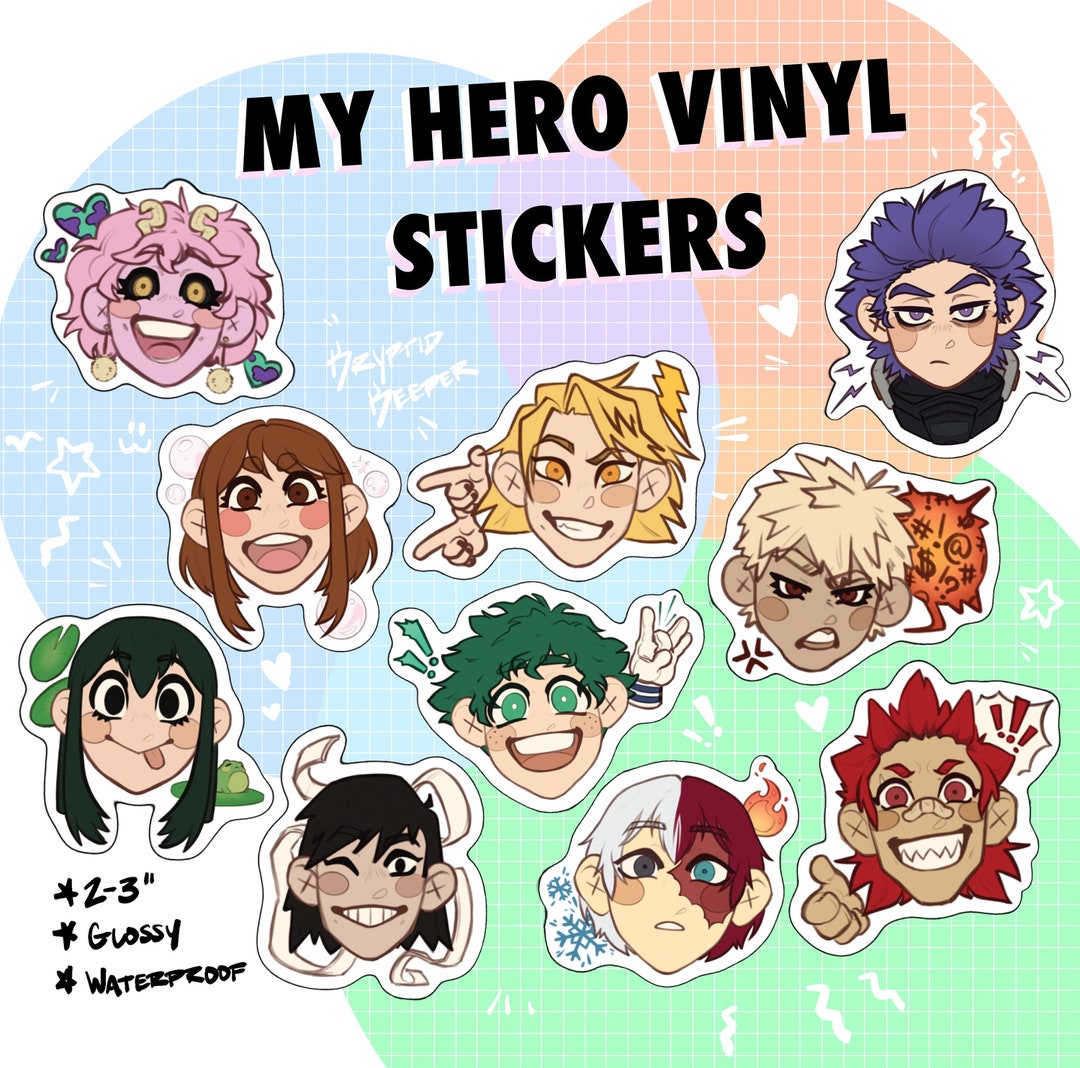 Hero Stickers Class 1A - Etsy