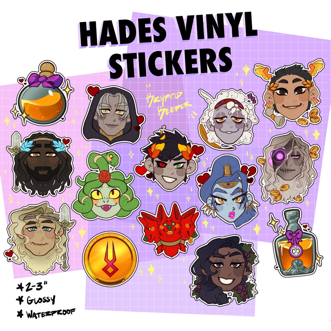 Hades Stickers - Etsy