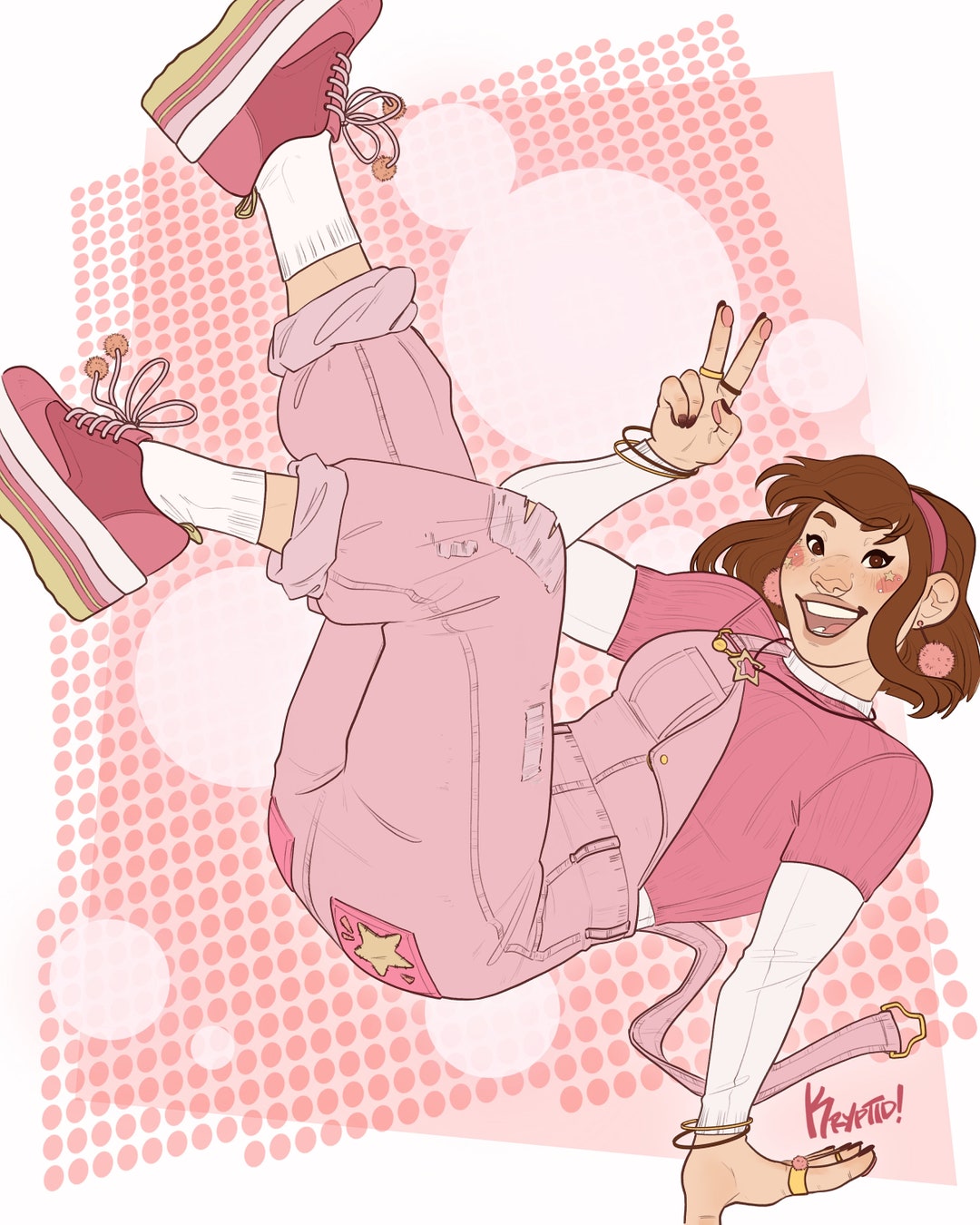 Bubbly Fanart Print - Etsy