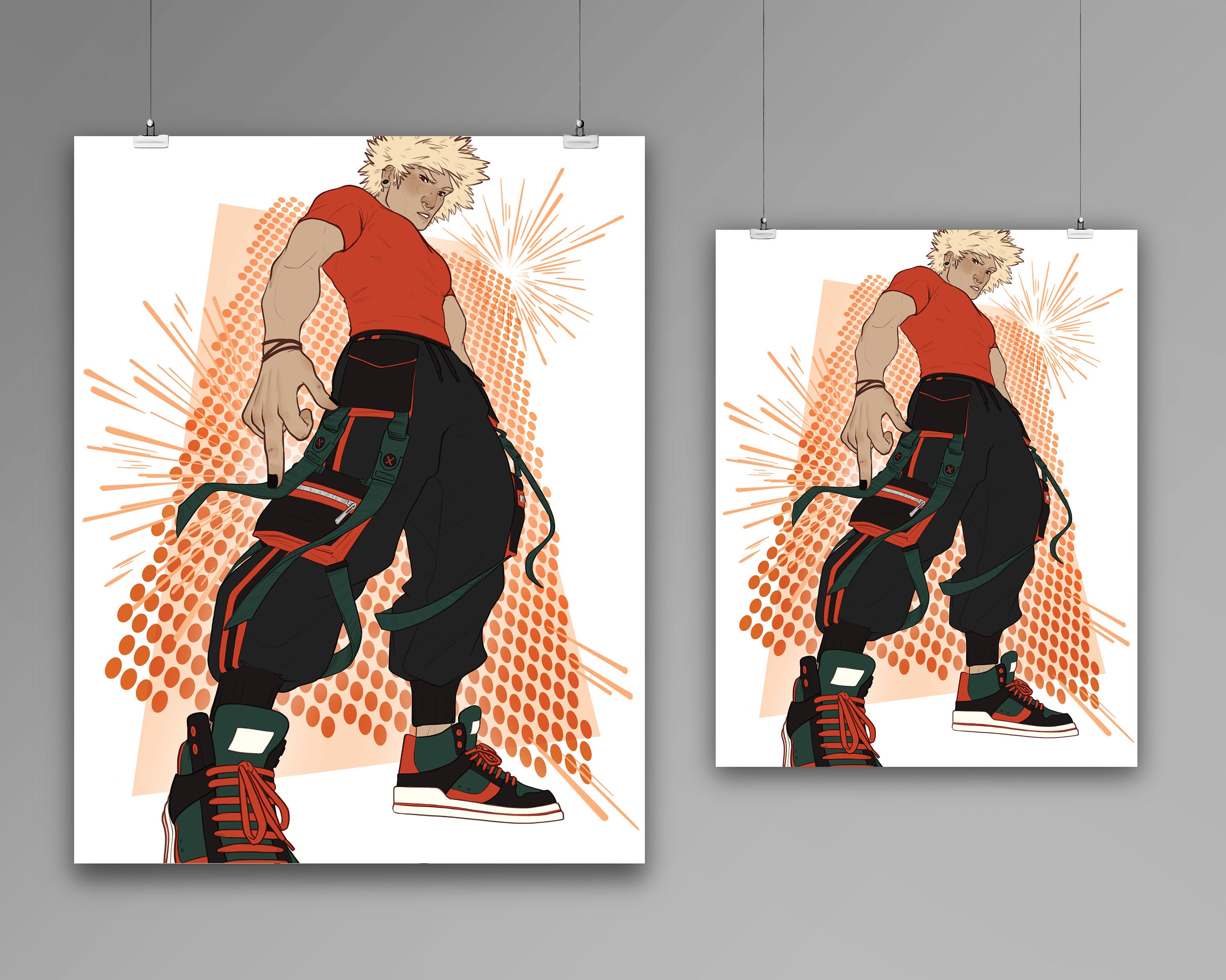 Explosive Fanart Print - Etsy