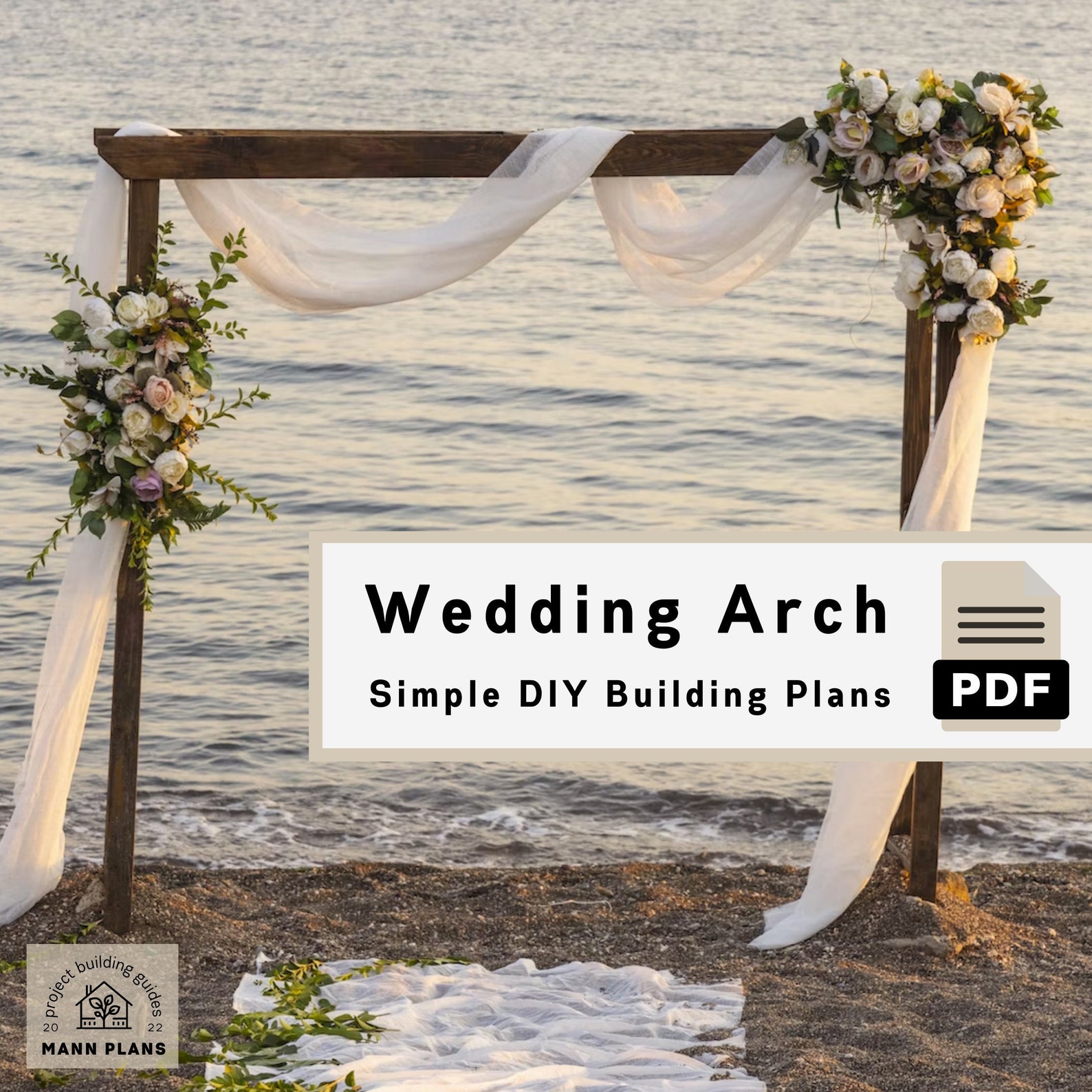 DIY Wedding Arch Project Building Plans PDF Download - Etsy