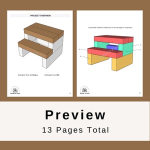 Step Stool DIY Building Plans | PDF Download Format - Etsy