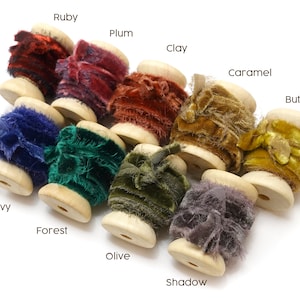 Velvet Ribbon Wedding Bouquet Ribbons Velvet Ribbon Raw Edge - Etsy