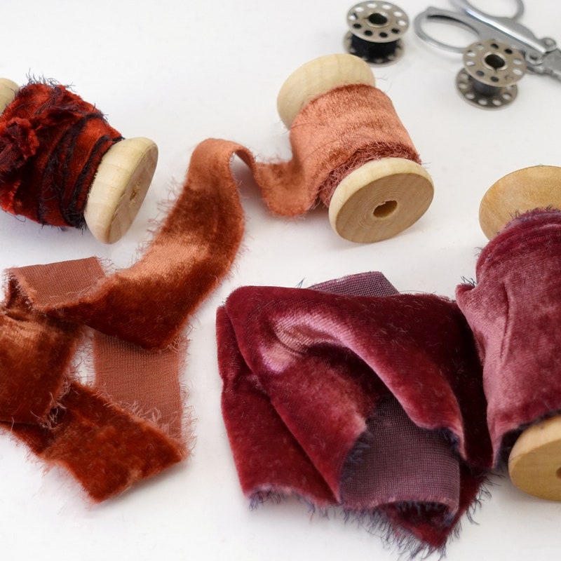 Bulk Velvet Ribbon - Etsy