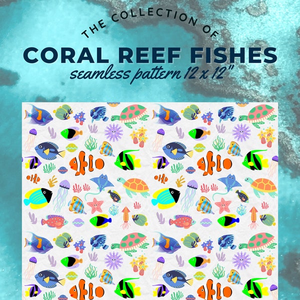 Coral Reef Fish - Etsy