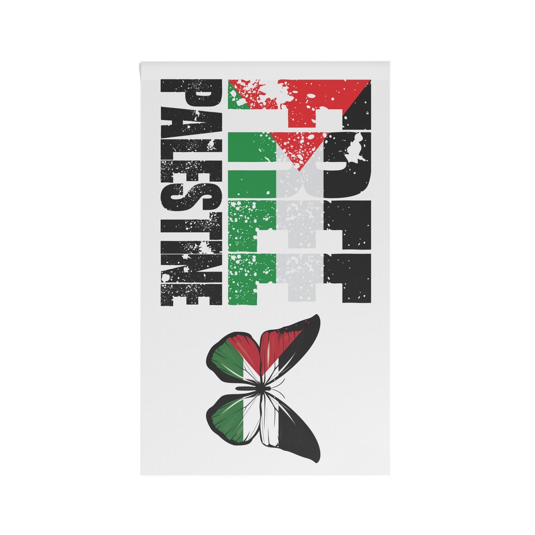 Free Palestine Banner, Free Gaza Flag, Save Palestine Banner, Pray for ...