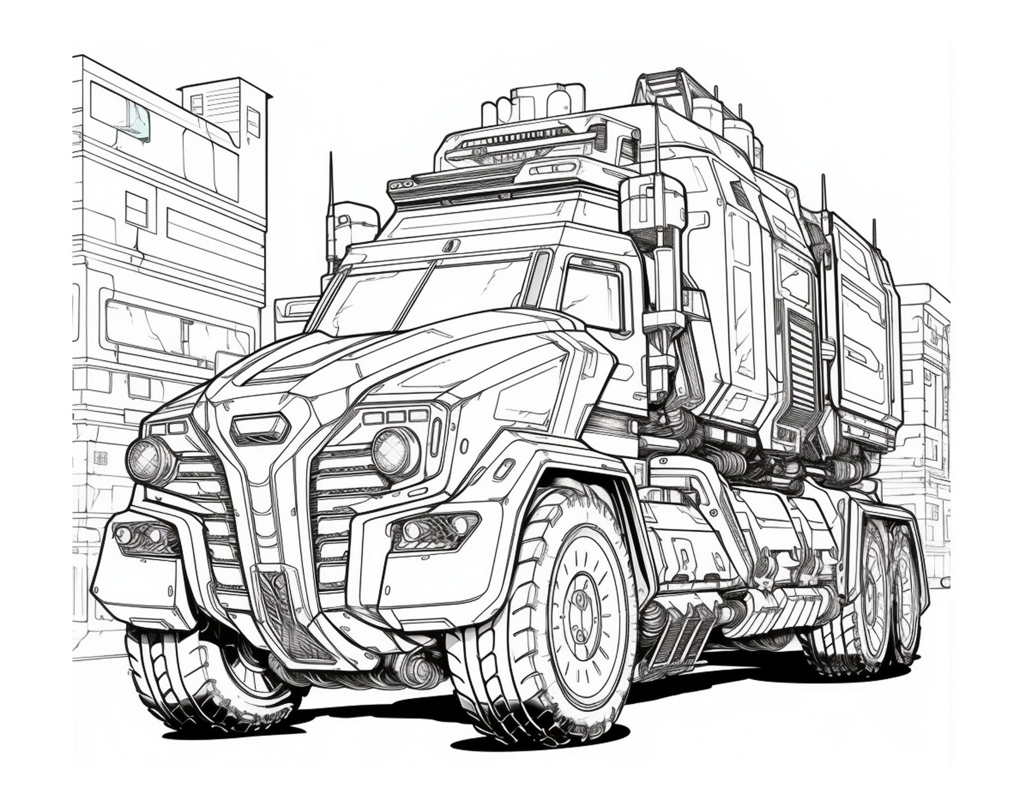 31 Cars Coloring Pages / Digital Download / Printable Coloring Pages ...